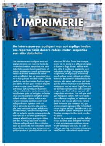 L'utilité des bords perdus